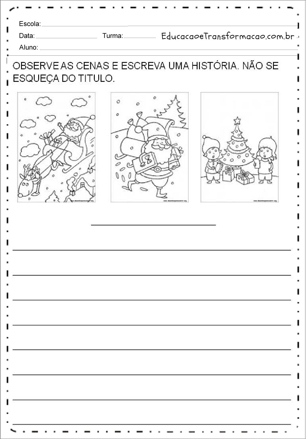 Produção De Texto Sobre O Natal 5 Ano - REVOEDUCA Produção De Texto Sobre O Natal 5 Ano - REVOEDUCA
