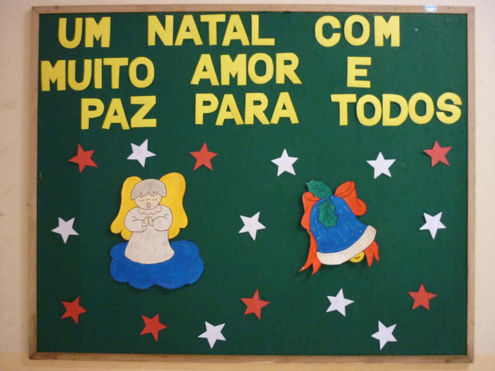 Murais de Natal para escola - Cartazes para o Natal em EVA e Feltro