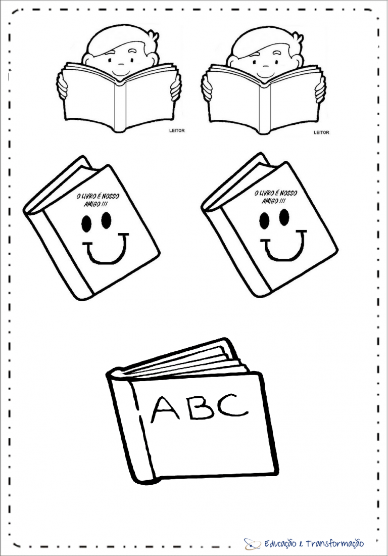 Moldes de Livros Variados: – Educação e Transformação