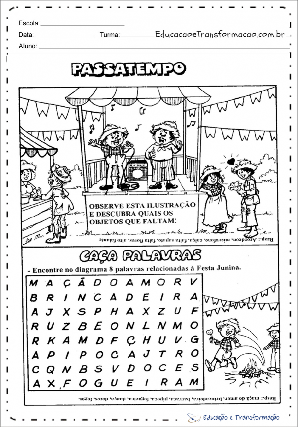 Atividades 5 Ano Festa Junina - Image to u Atividades 5 Ano Festa Junina - Image to u