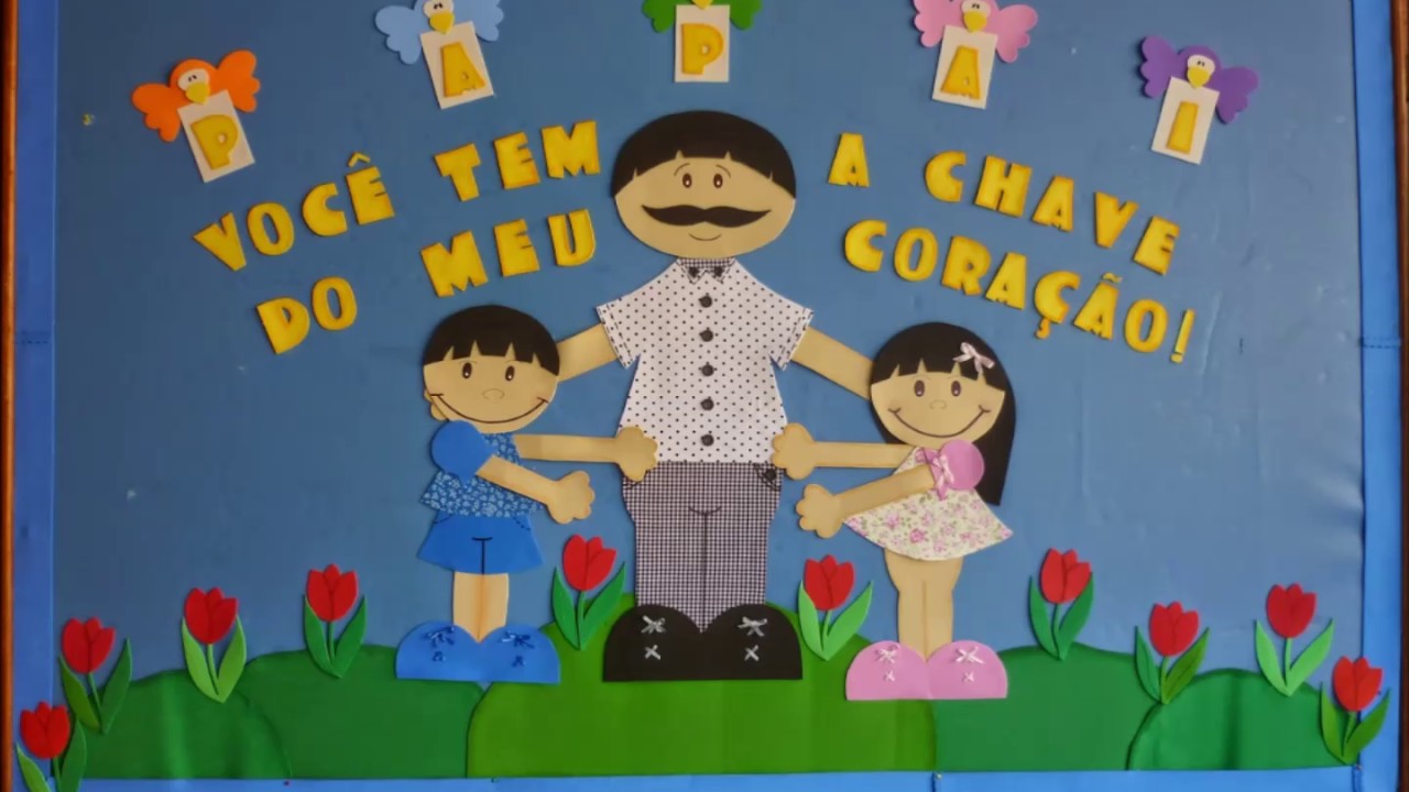 Ideia de Mural Dia dos Pais em EVA – Educação e Transformação Ideia de Mural Dia dos Pais em EVA – Educação e Transformação