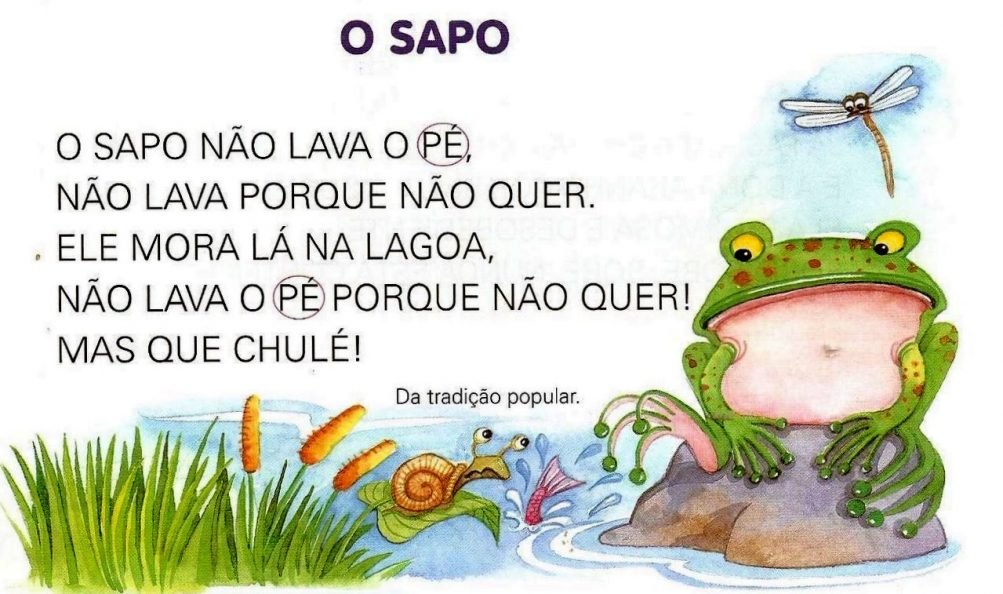 Texto infantil para leitura em sala de aula - Textos curtos para leitura