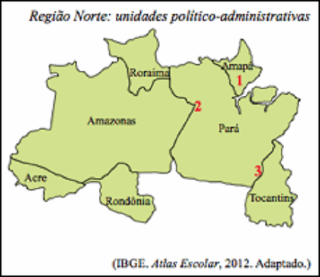 Região Norte do Brasil - Relevo, clima, vegetação e hidrografia