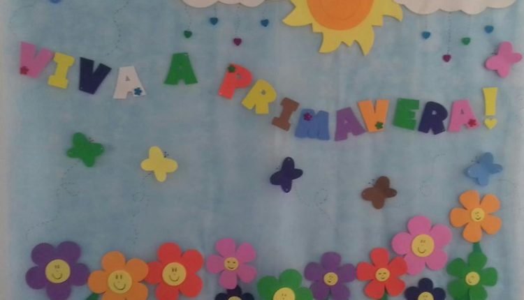 Ideias para o seu Painel ou Mural da primavera – Educação e Transformação