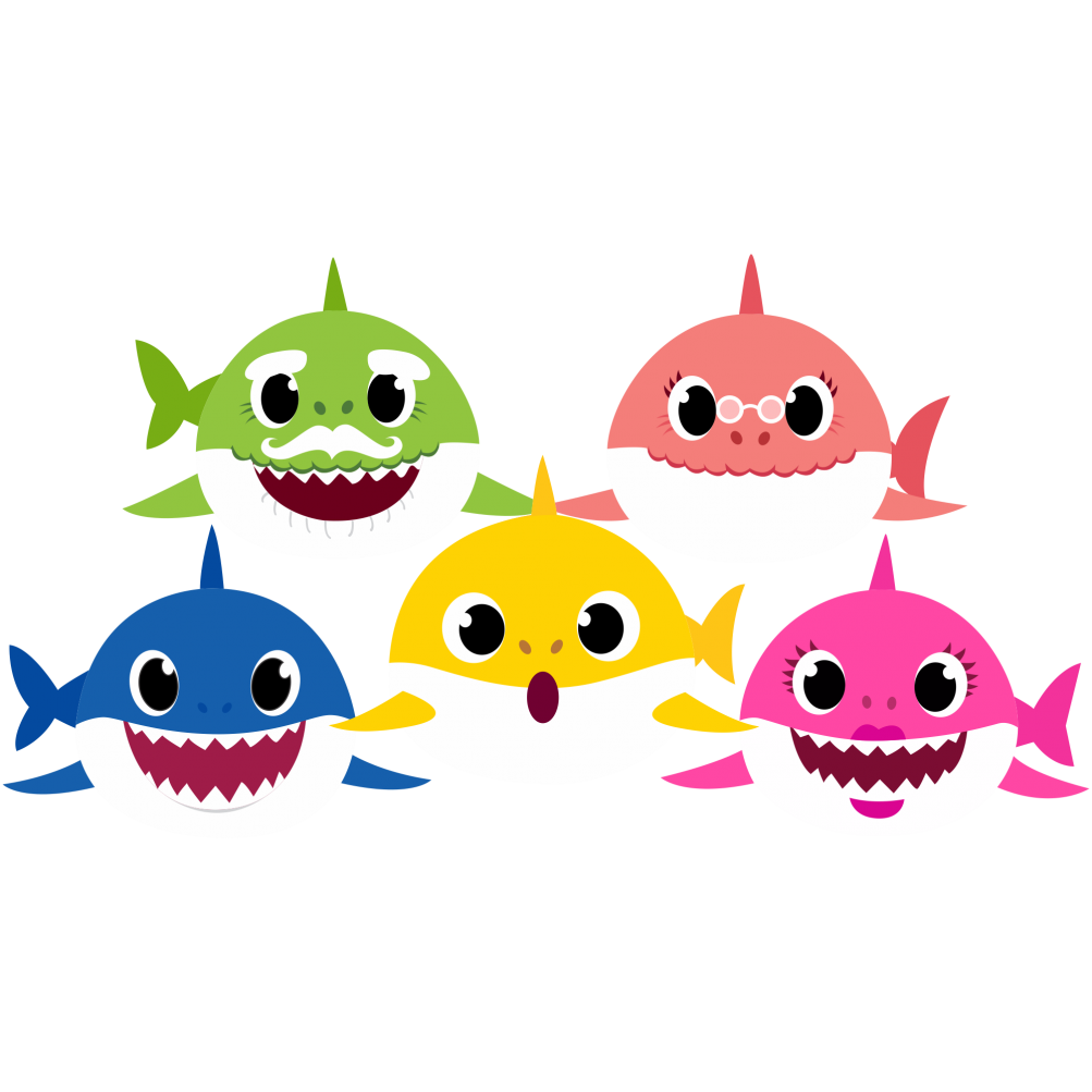 Baby Shark PNG - Galeria do Baby Shark e familia PNG