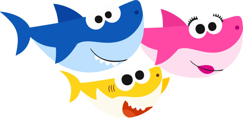 Baby Shark PNG - Galeria do Baby Shark e familia PNG